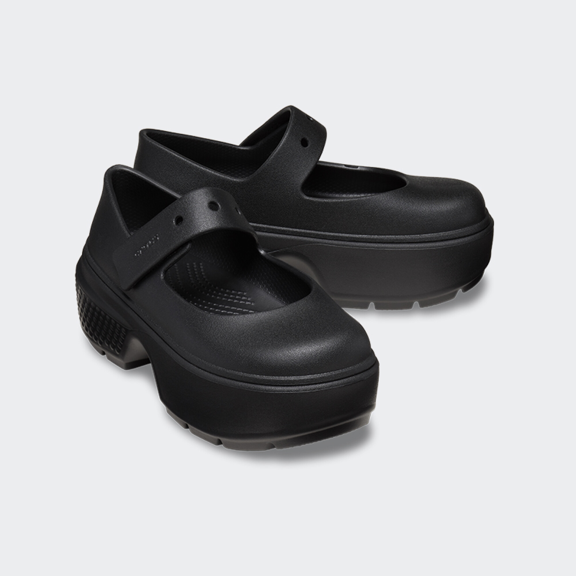 Crocs Stomp Mary Jane - Negro — Inbox