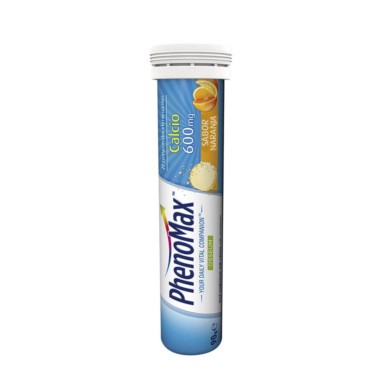 PHENOMAX CALCIO 600 TUBO X 20 TABL. EFER — Farmacenter