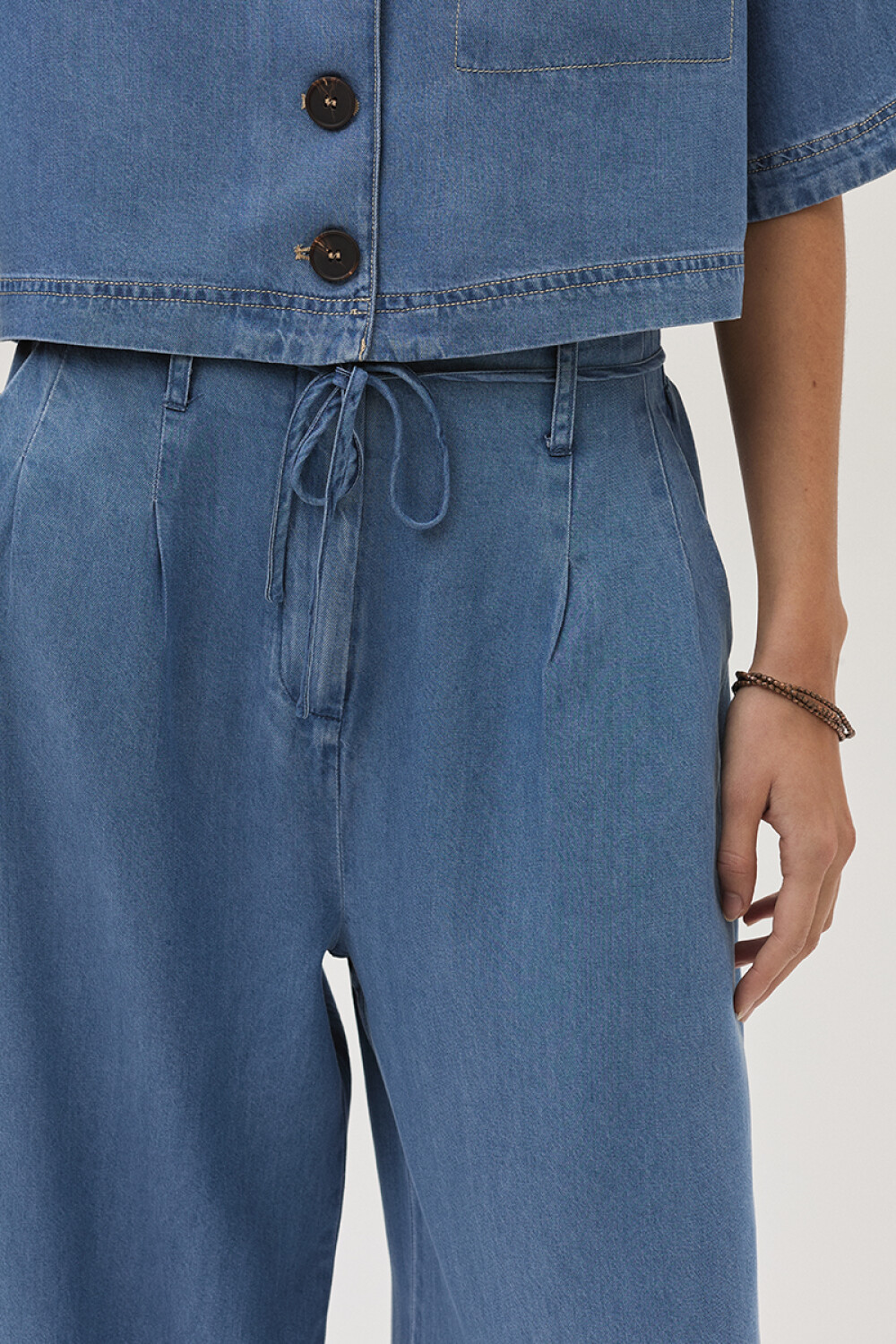 Pantalón Alba - Azul — Saura