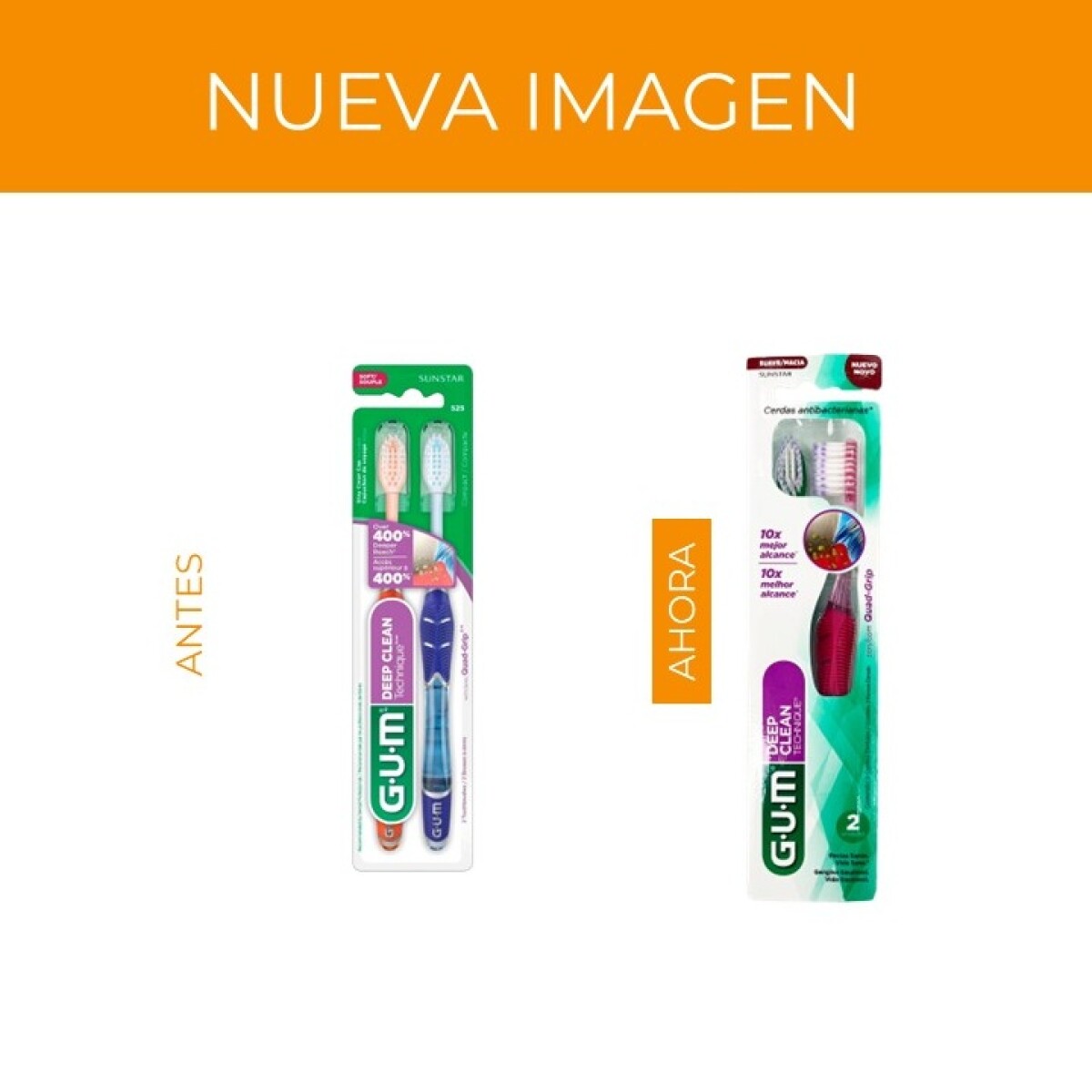 Cepillo Gum Deep Clean Technique 2 Uds. — Farmacia El túnel