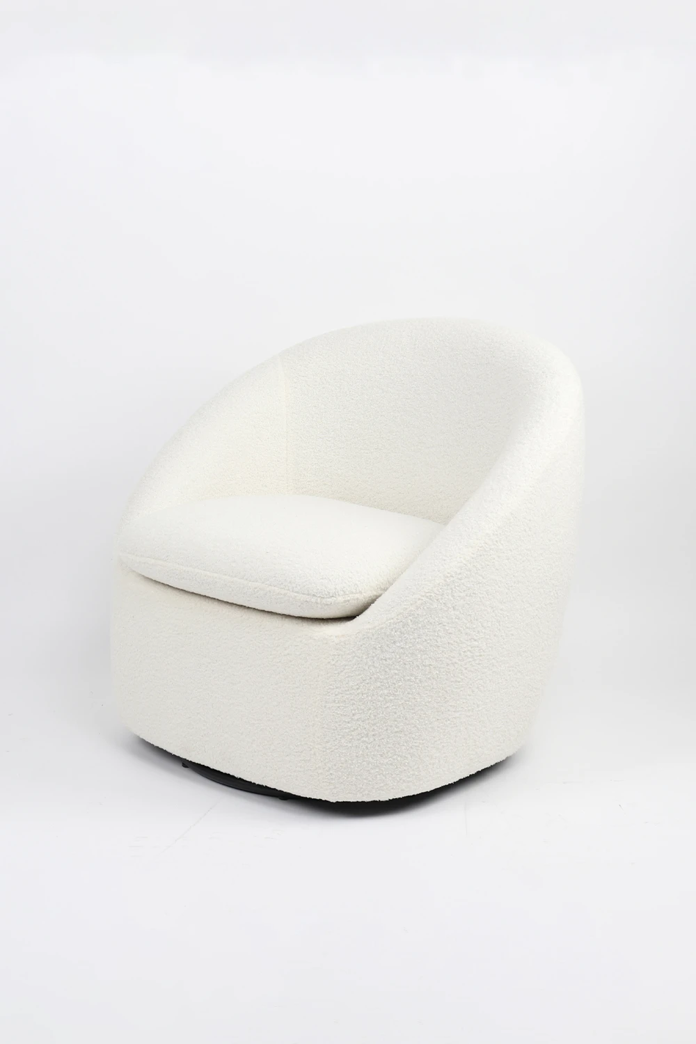 Butaca Con Base Giratoria Amelie - Blanco — Indian