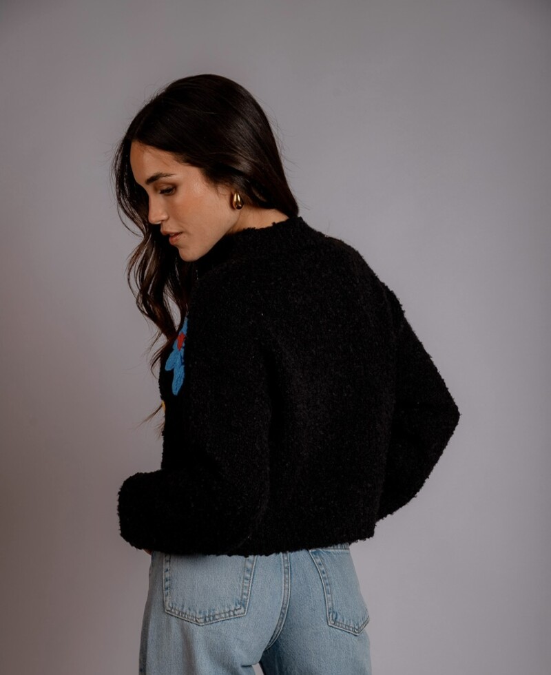 Buzo Sophie (PRE VENTA) - negro — Bianca Store