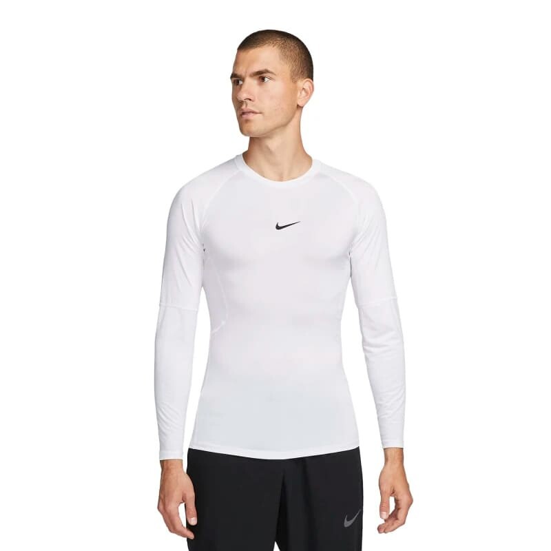 Remera Nike Pro Dri-fit de Hombre - FB7919-100 - Blanco — Macri Life
