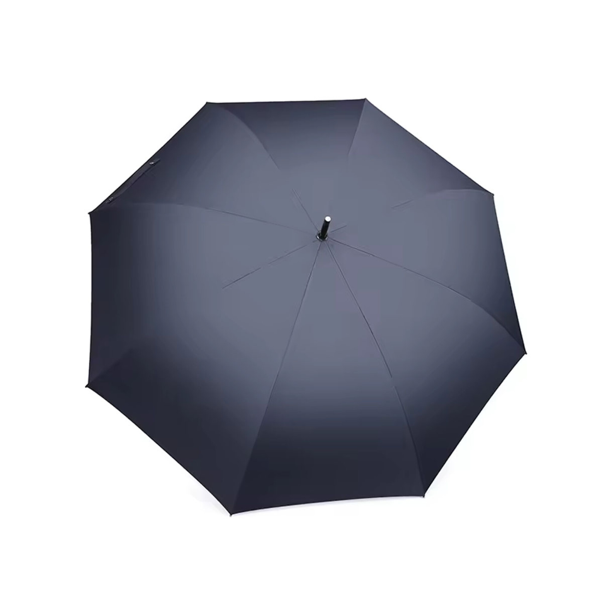 Paraguas Largo Grande Resistente con Mango Madera y Funda - Azul — HTS