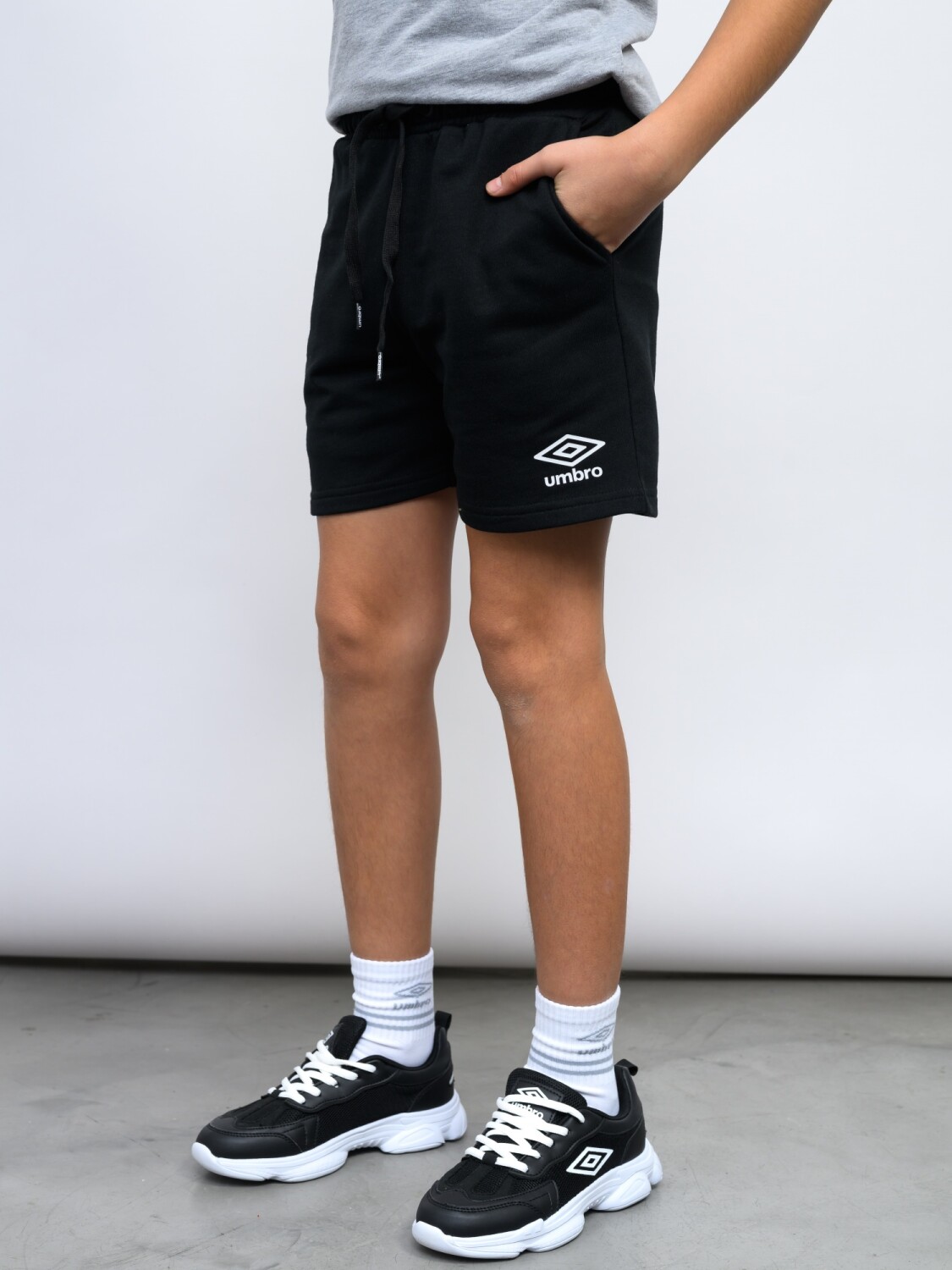 BERMUDA BAS SIN CIERRE Umbro Junior - 002 — Timeout