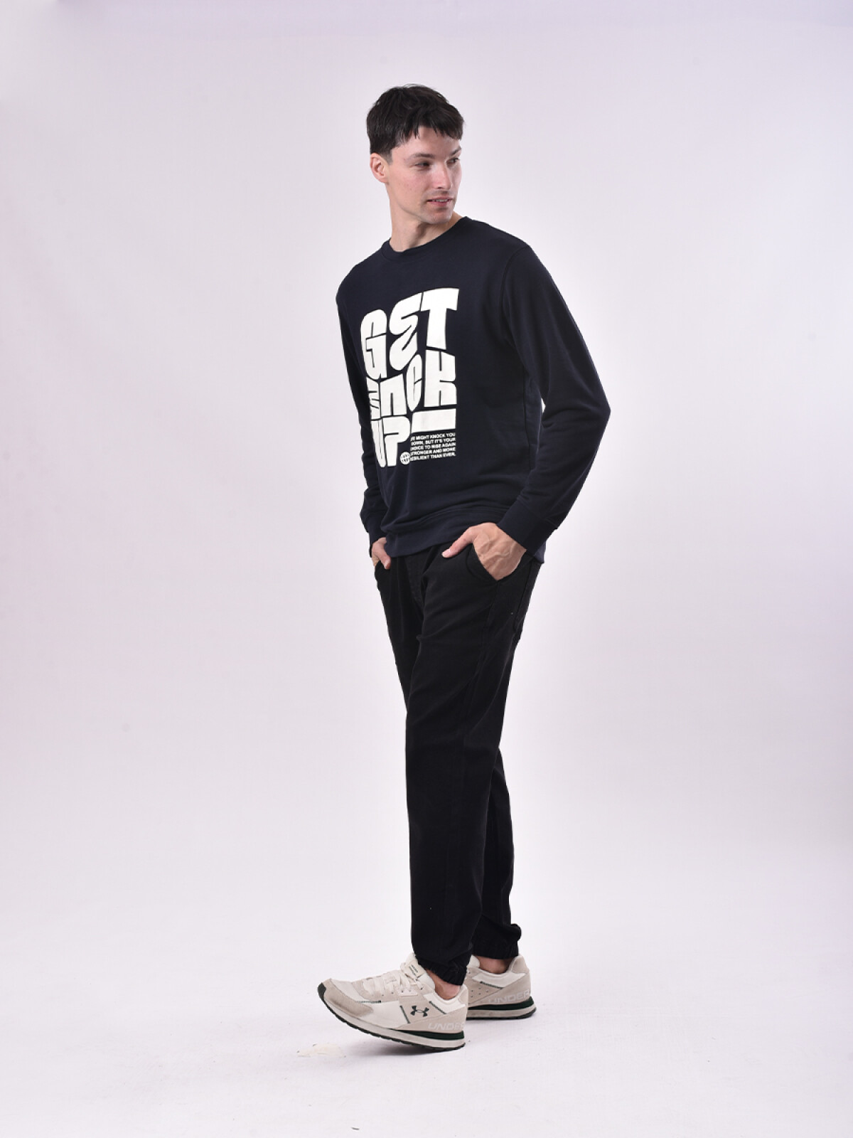 BUZO STREET - AZUL OSCURO — Guapa