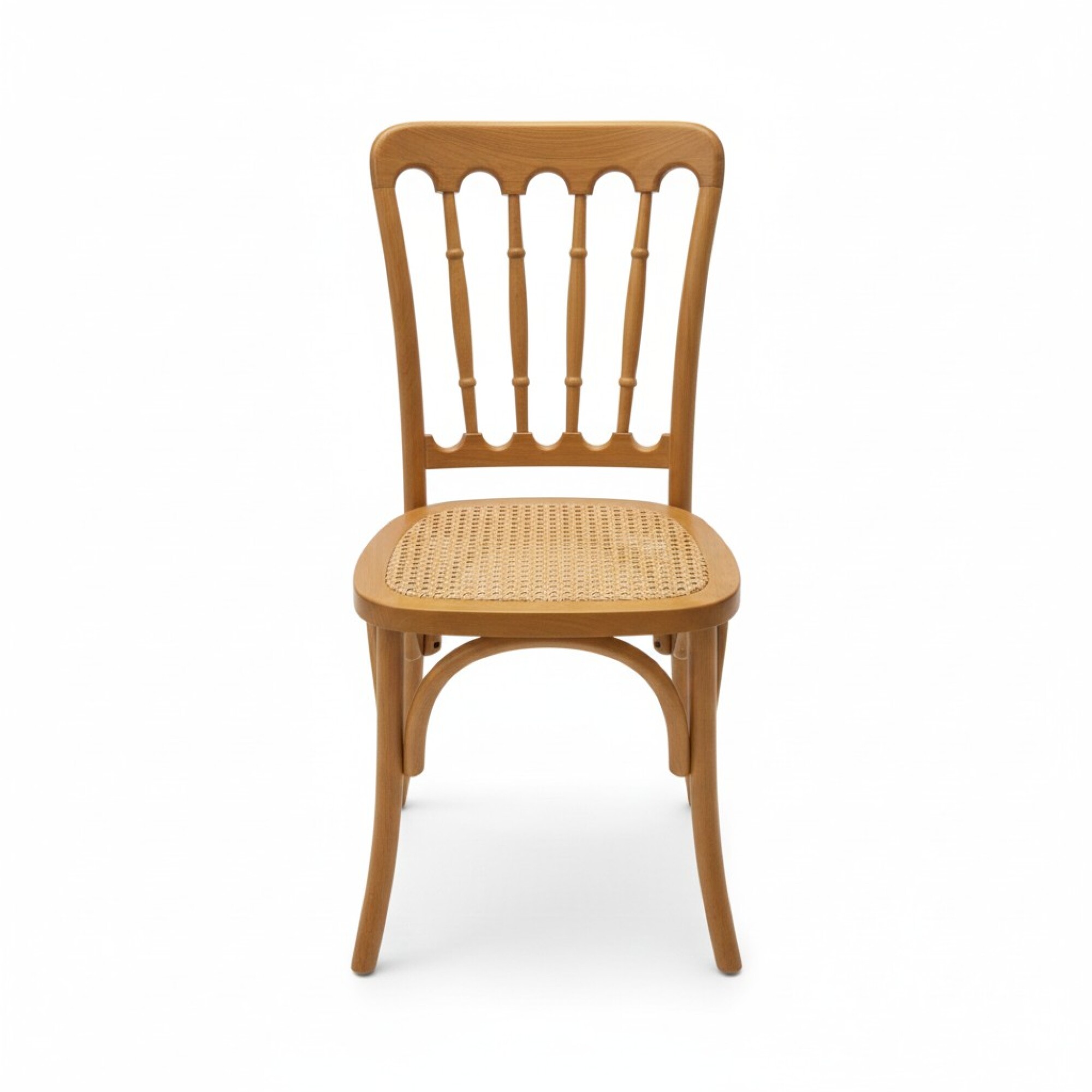 SILLA MADERA C/SIMIL RATAN — Feria Asuncion