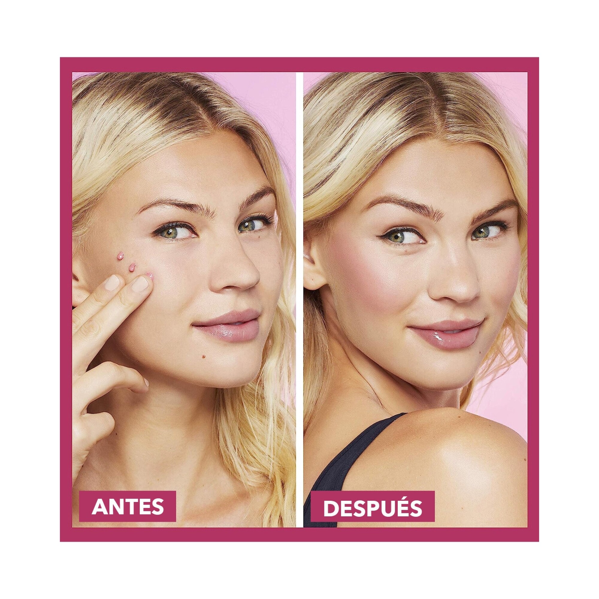 Rubor Maybelline Cheek Heat Gel-Cream Blush Rose Flush — Electroventas