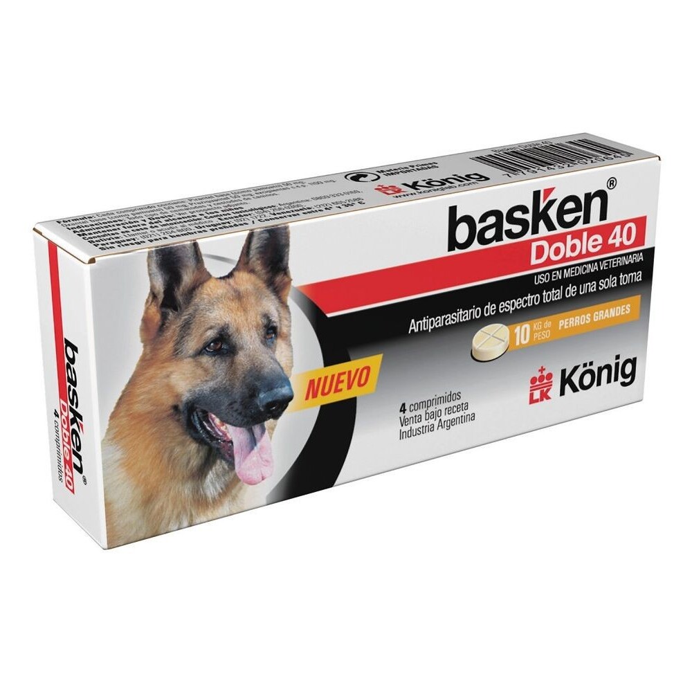 BASKEN DOBLE 40 COMPRIMIDO — Laika