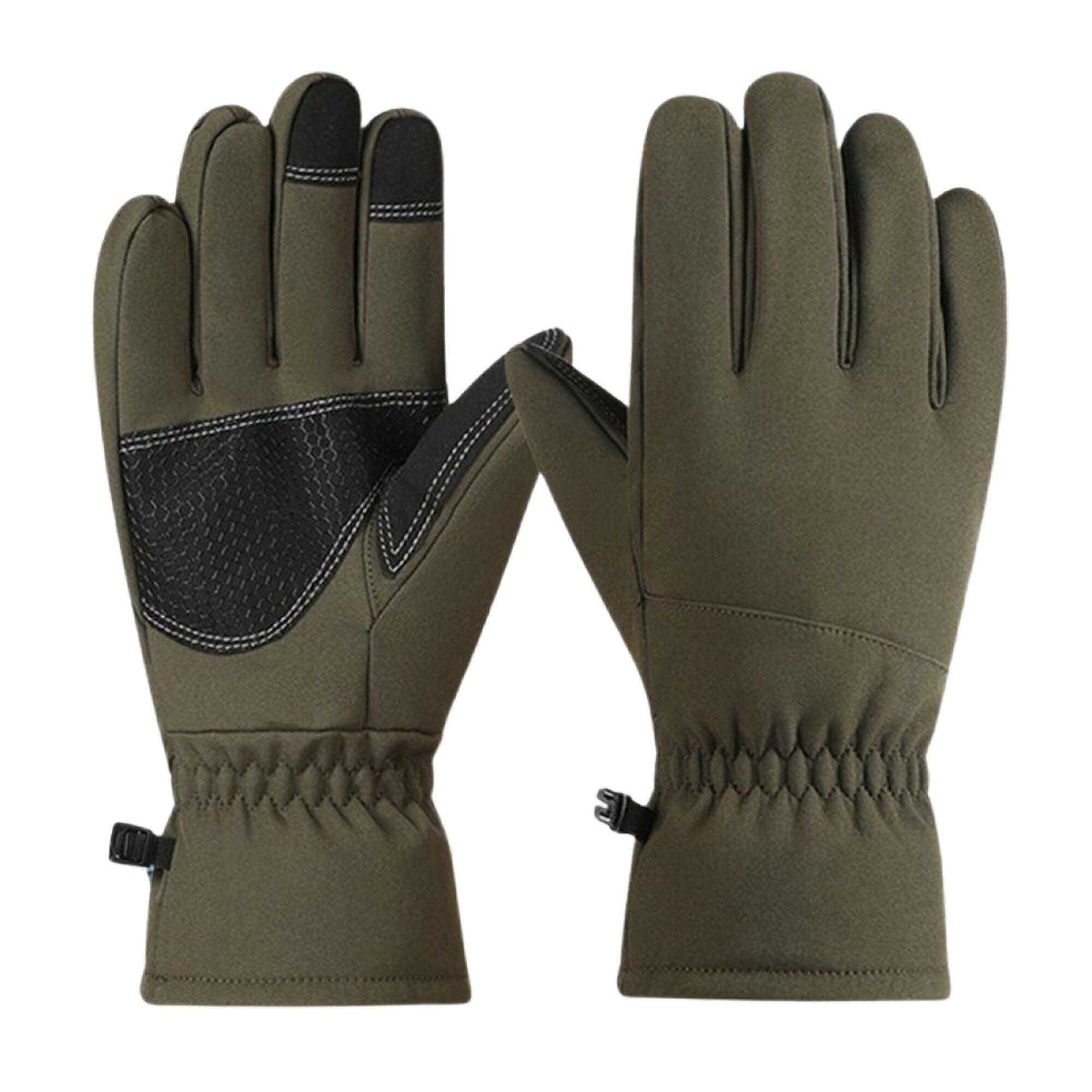 Guante térmico Softshell touch - Verde — Aventureros