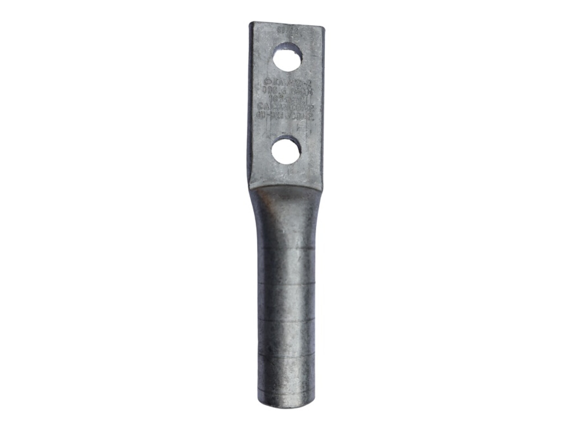TERMINAL DE ALUMINIO DOBLE OJAL 185 MM2 - ANDE — Luminotecnia