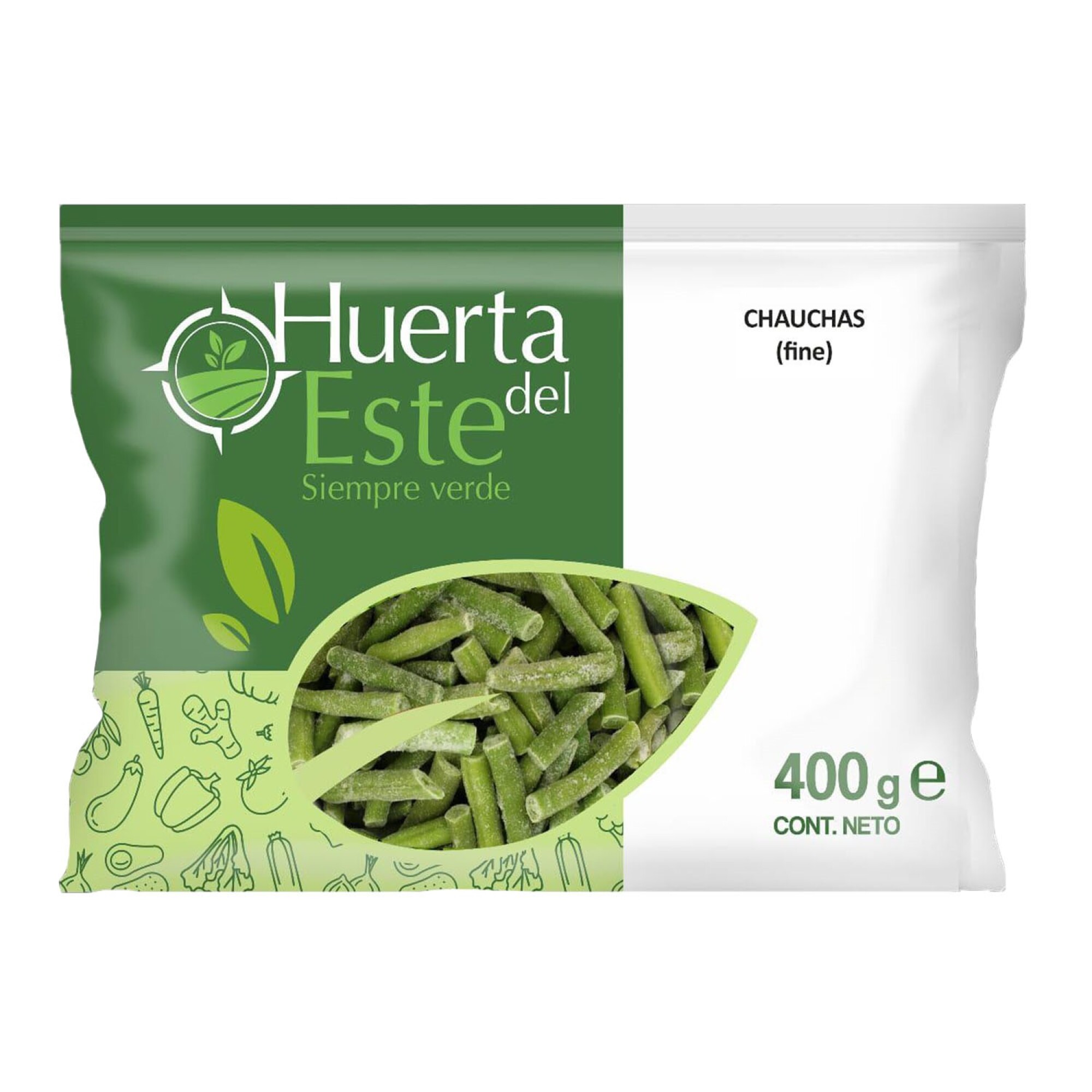 Chauchas Huerta del Este 400Grs — 5 Océanos