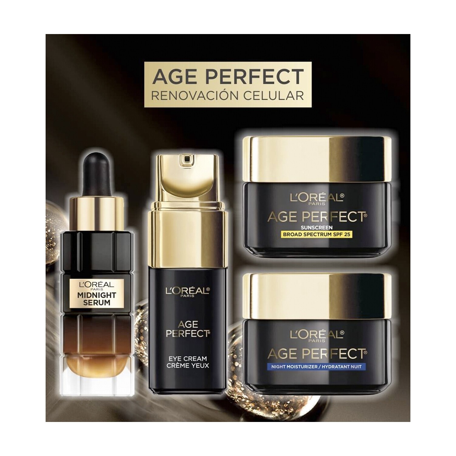 Crema hidratante Anti-Edad noche L'Oreal Age Perfect Cell Renewal ...