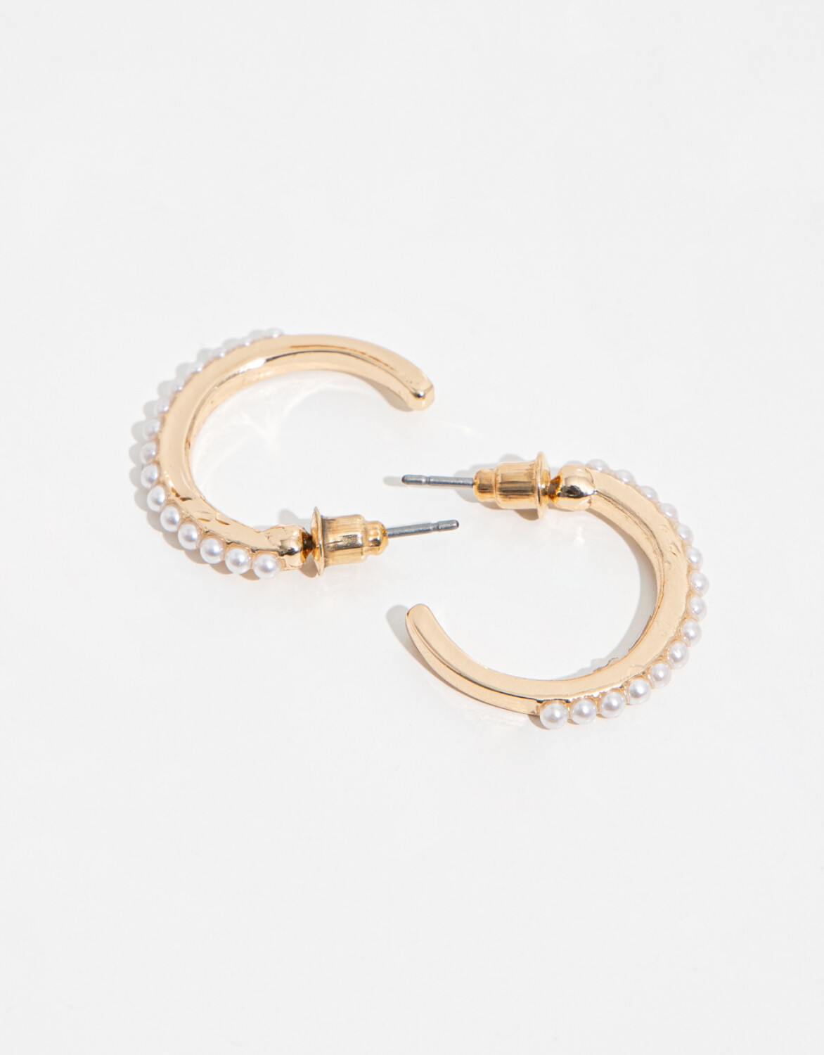 Argollas Con Perlas — Isadora