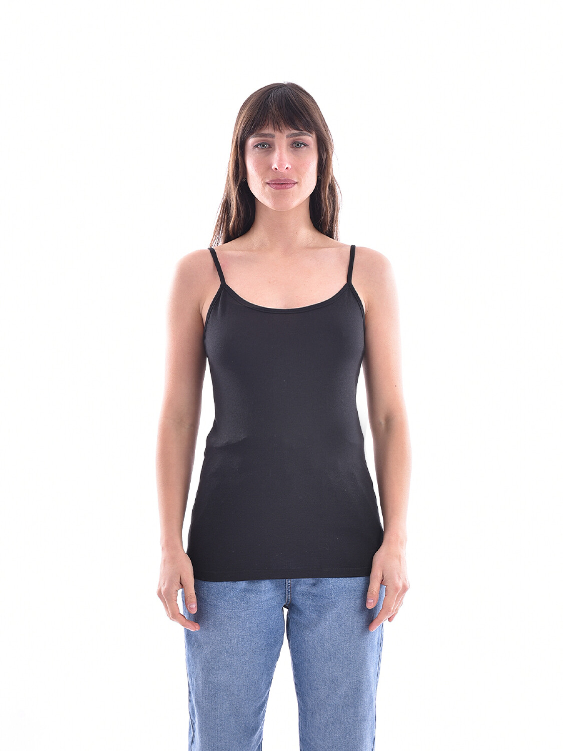 MUSCULOSA BASIC - NEGRO — Guapa