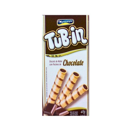 BARQUILLO RELLENO DE CHOCOLATE 48G MONTEVERGINE — El Clon