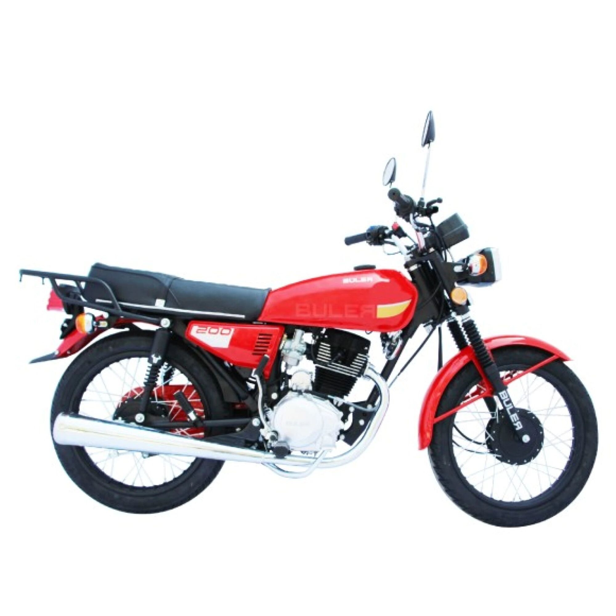 Moto Buler Cobra 200cc Rayos - Rojo — Bristol