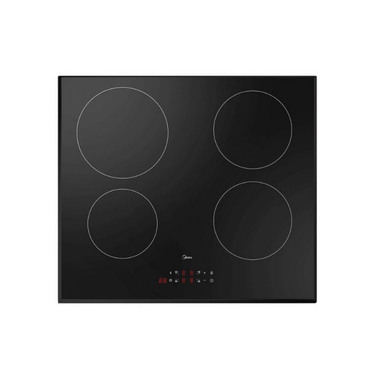 ANAFE MIDEA INDUCCION 4 HORNALLAS VITROCERAMICO — Electrocentro Rivera