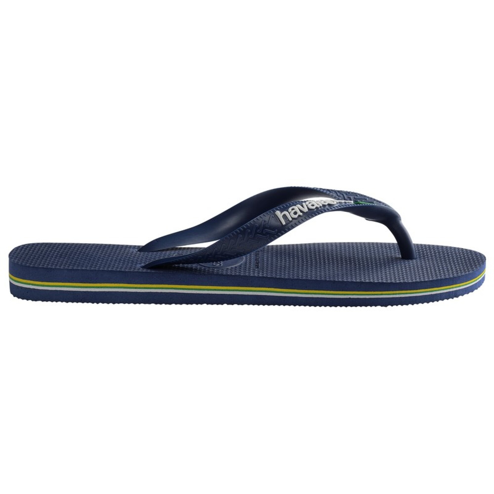 Ojotas Havaianas Brasil Logo - Azul — Havaianas