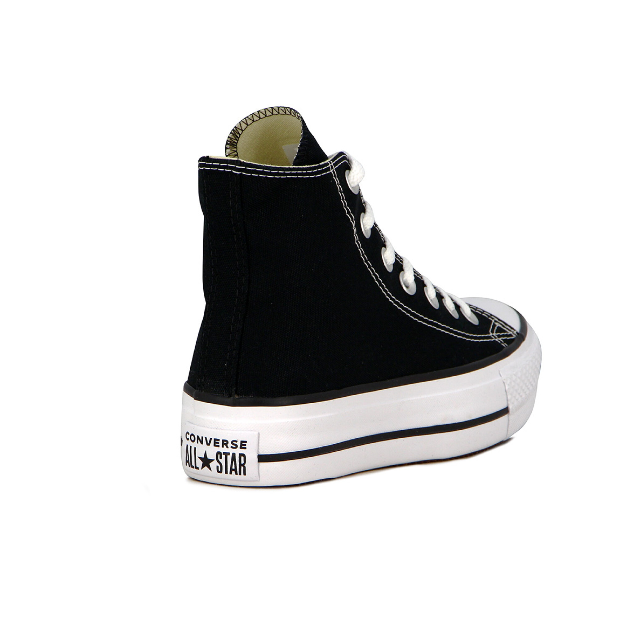Bota Converse Chuk Taylor Plataforma - Negro — Macri