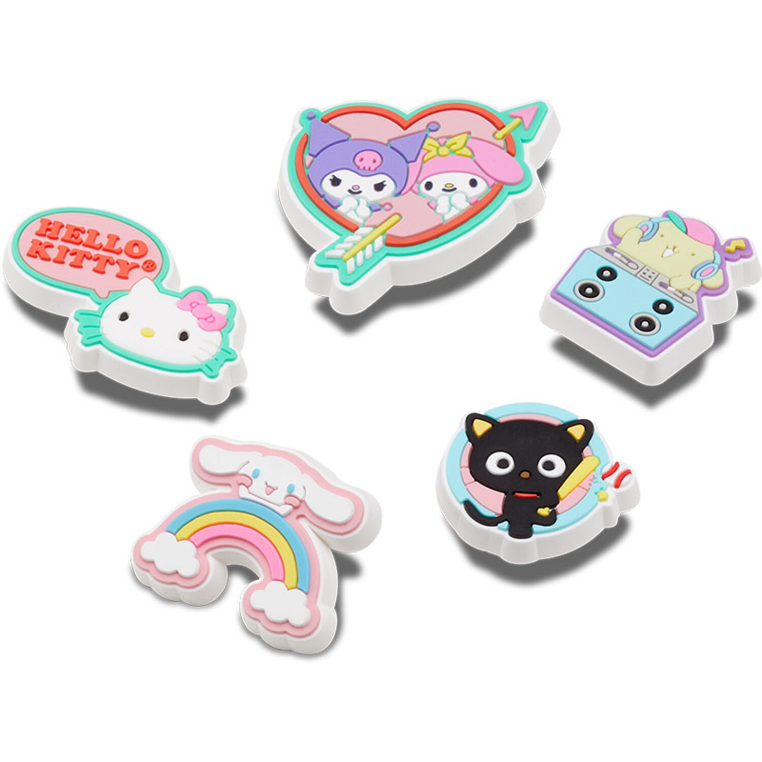Jibbitz™ Charm Hello Kitty 5 Pack - Multicolor — Crocs