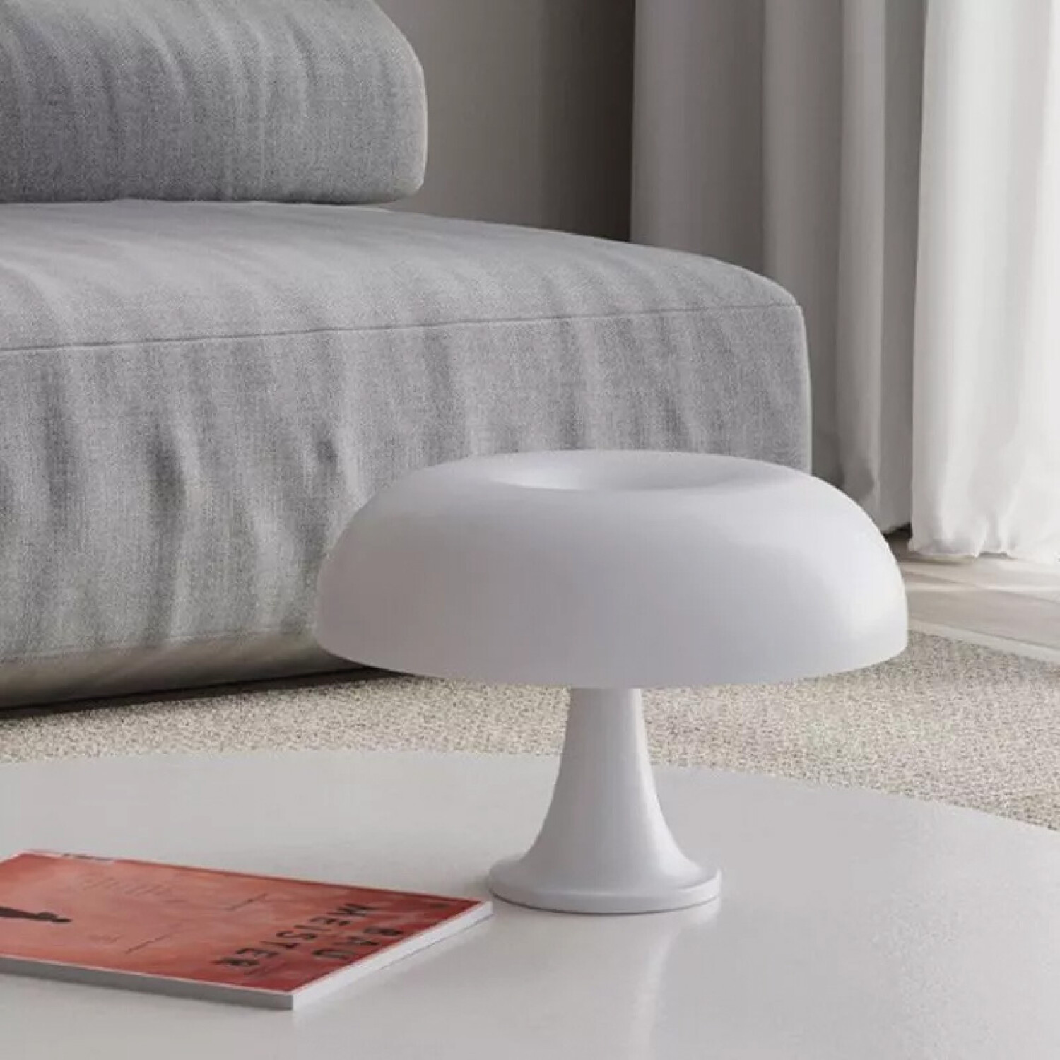 Luminaria de Mesa Navone Blanca — Serlux