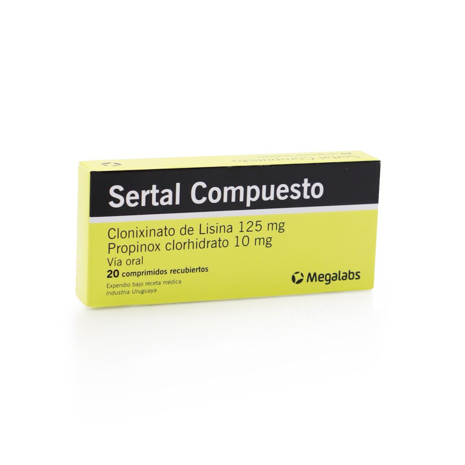 SERTAL COMPUESTO CJ X 20 COMP. — Farmacenter