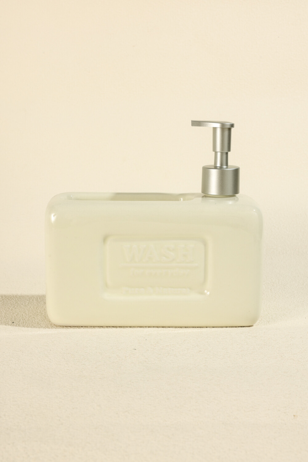 Dispensador Para Jabón Y Esponja - Color Unico — Indian