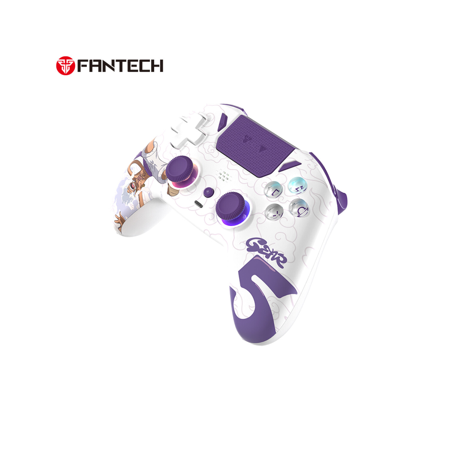 Joystick Gamer Fantech WGP14v2 Gear 5 One Piece PC PS3 PS4 — ZonaTecno