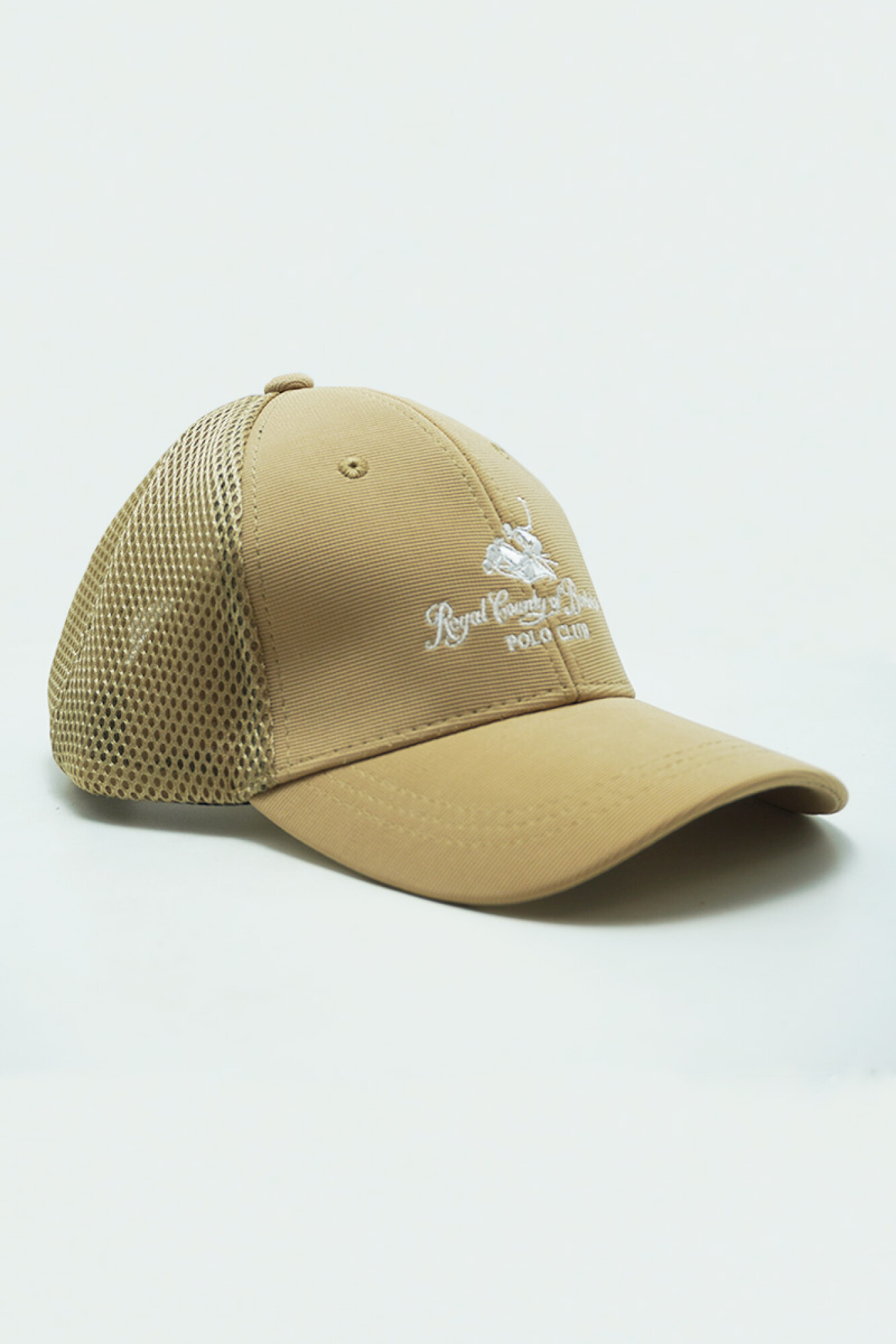 Gorro de Sol con Red - Khaki — Polo Club