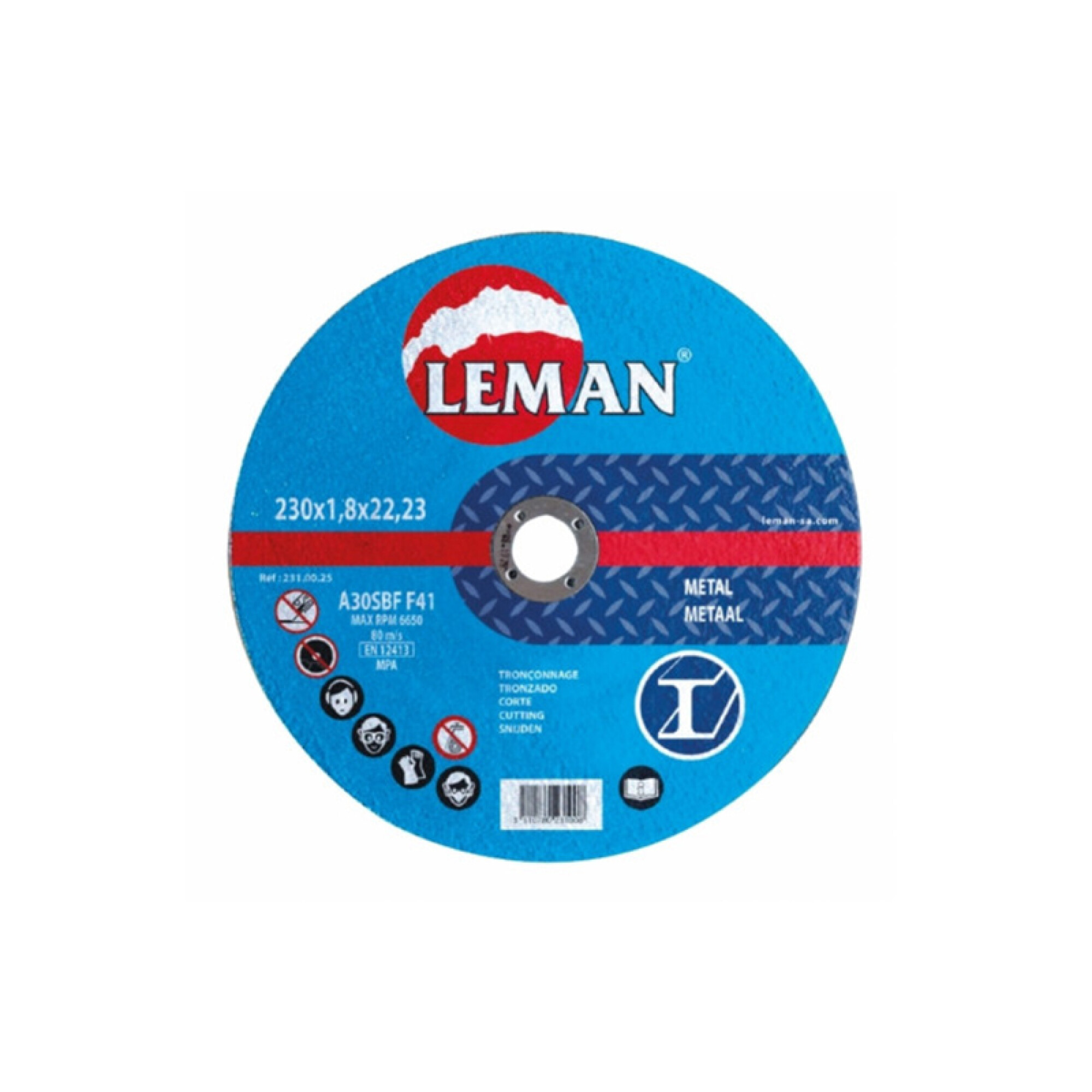 Disco de corte de centro plano 350x3.0x25,4mm - REF056 — Fivisa