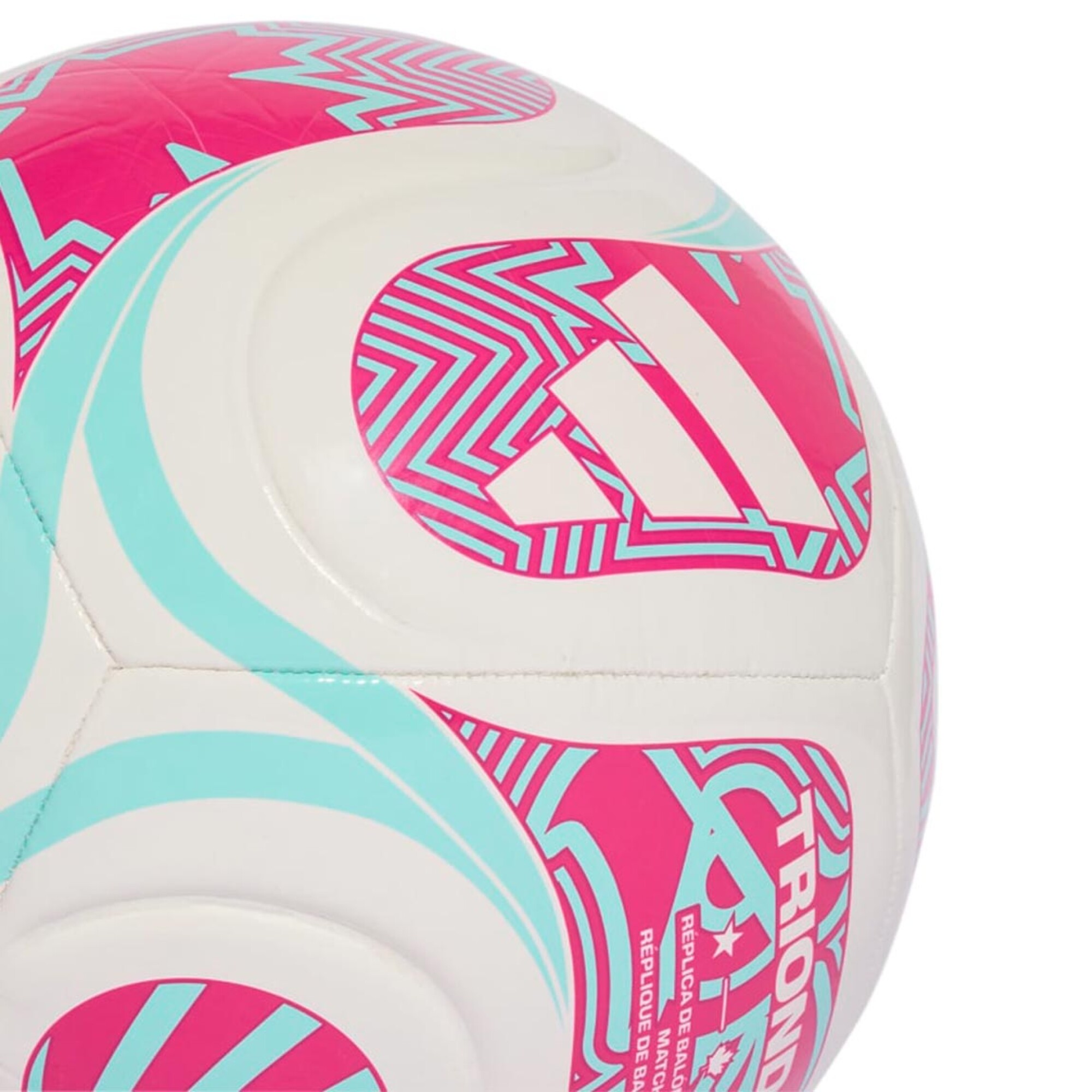 Adidas Pelota Trionda Wc 26 Clb - Blanco-rosado — Macri