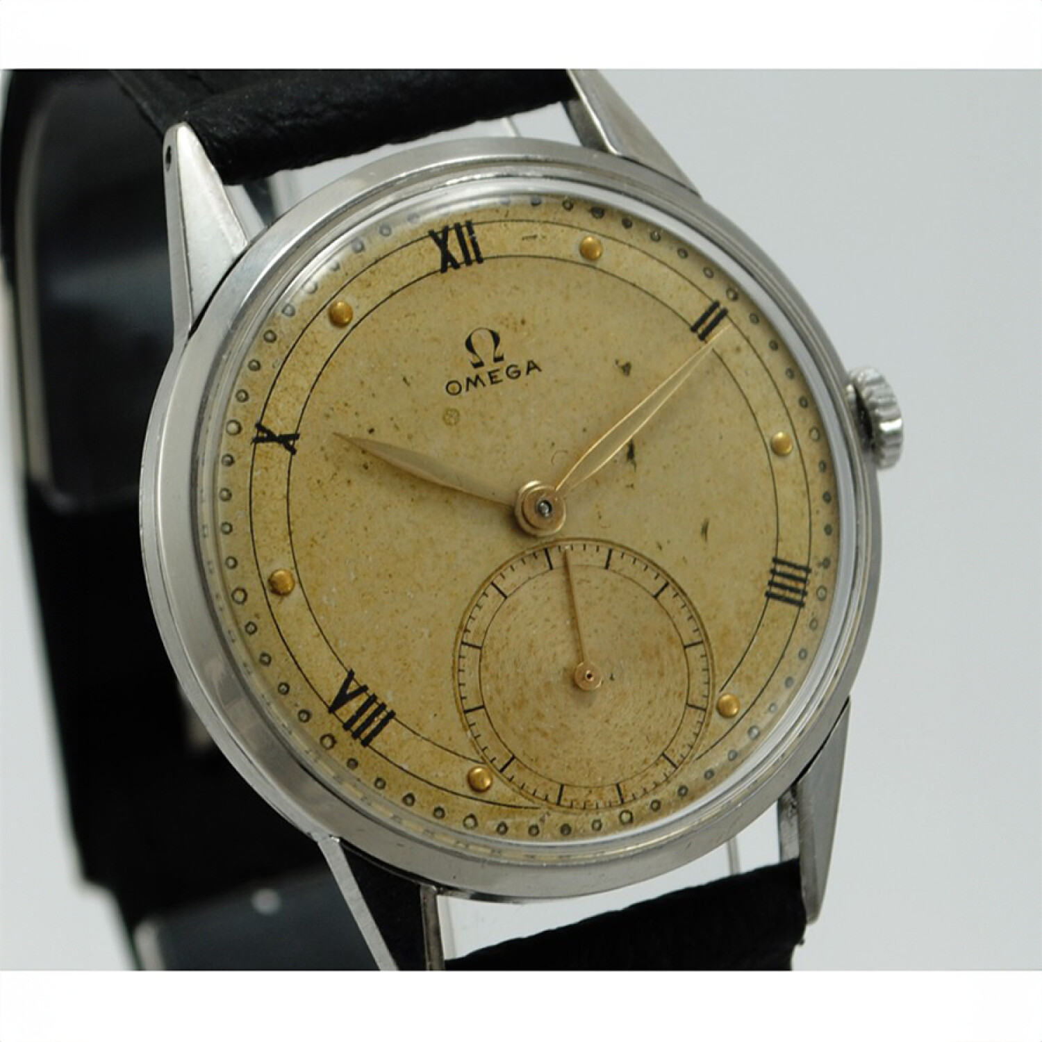 Antiguo Reloj Omega 2271- 1W Año 1947 Calibre 30T2Pc Caja 35 Mm ...