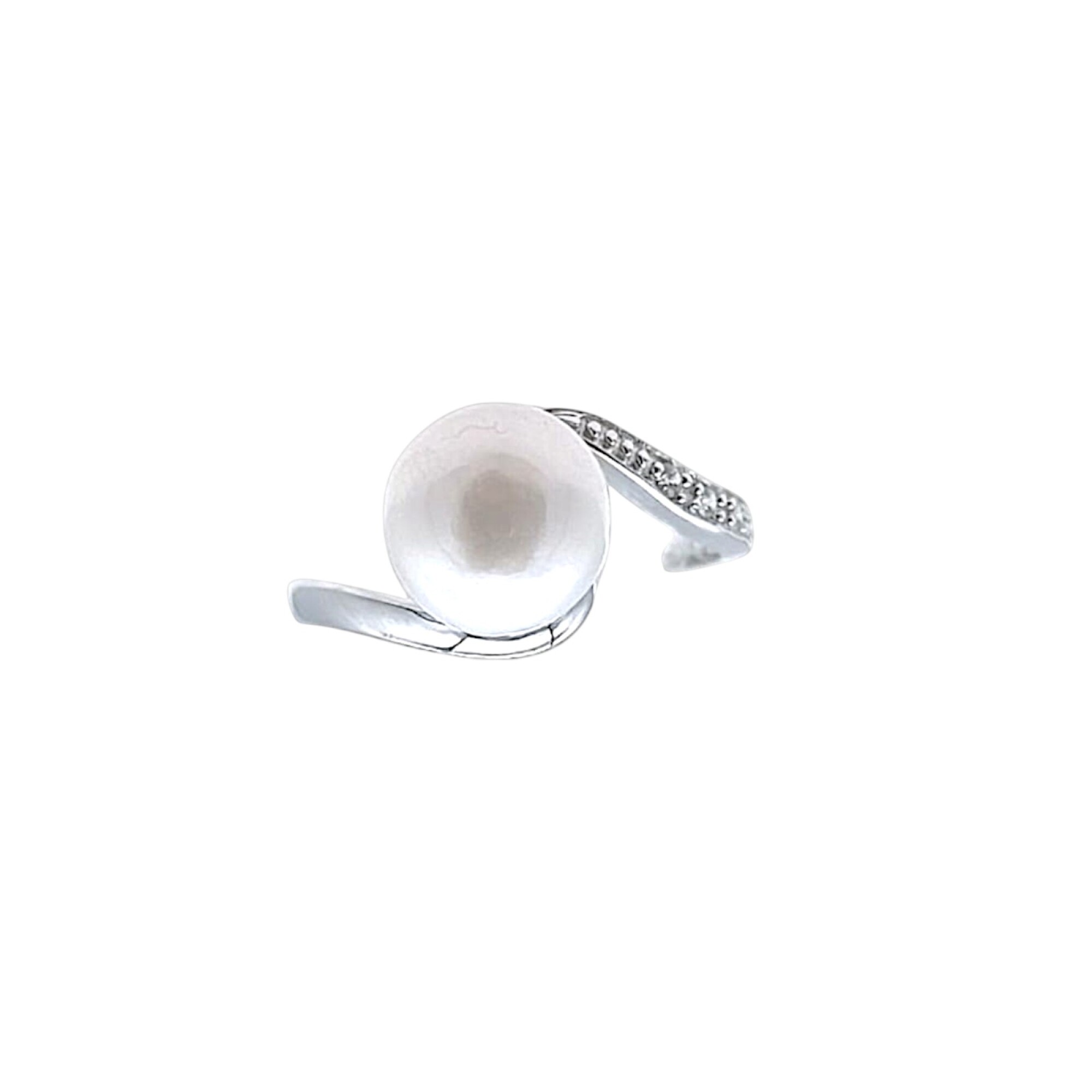Anillo Perla-Plata 925-Con Perla española y Zirconia-AN4576 - conpiedra ...