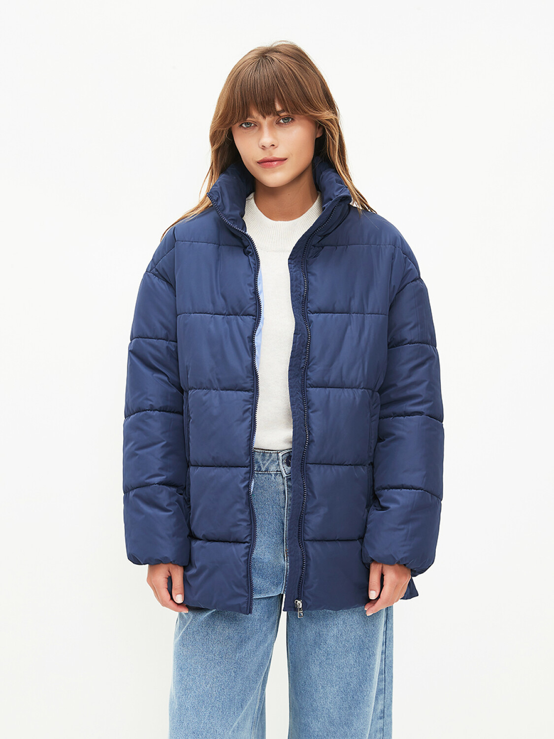 CAMPERA ANNETTE - AZUL OSCURO — Guapa