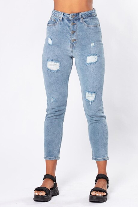 JEAN CLARRA E23 RUSTY - Azul Claro — Superoutlet