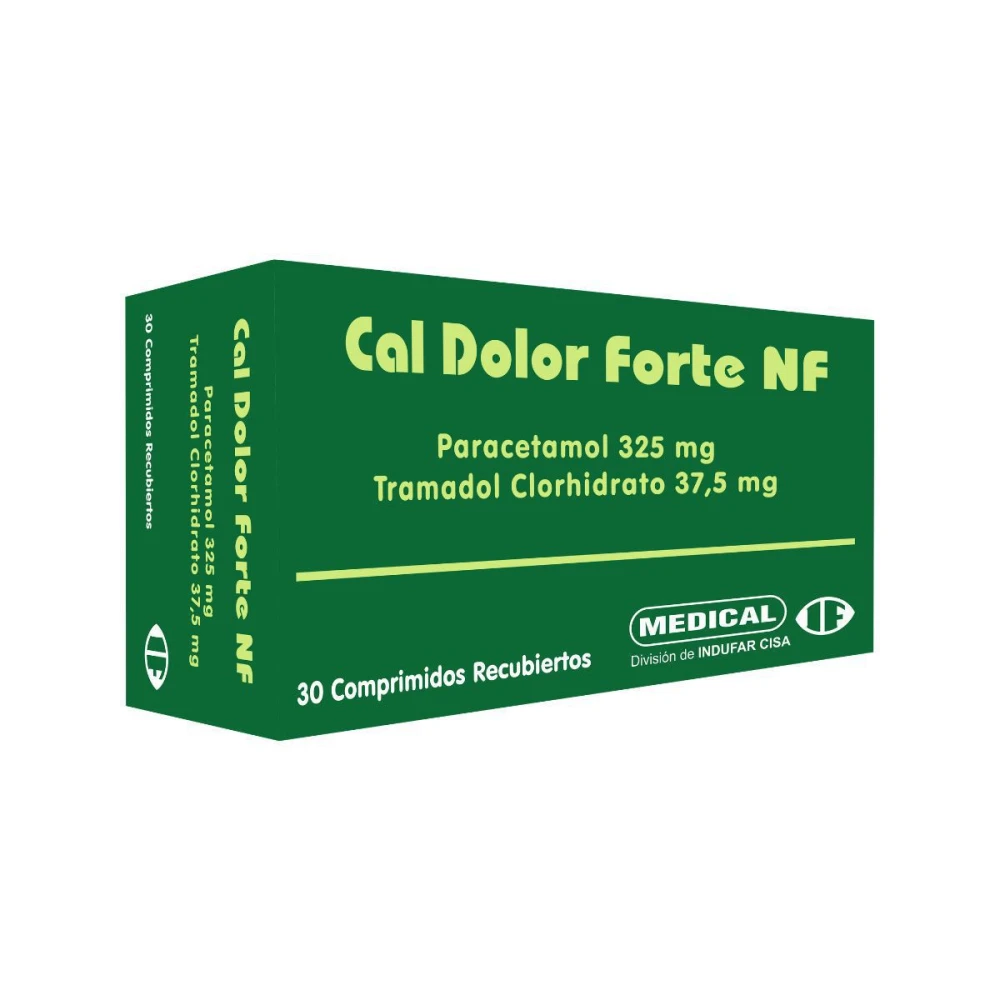 CAL DOLOR FORTE NF 37,5 MG CJ X 30 COMP — Farmacenter