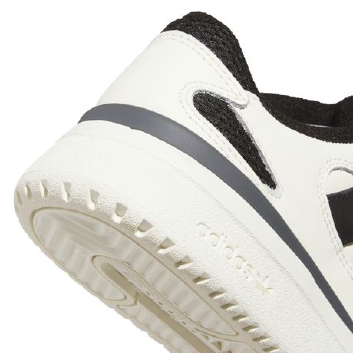 adidas FORUM2000 J - Black & Cream — Zooko