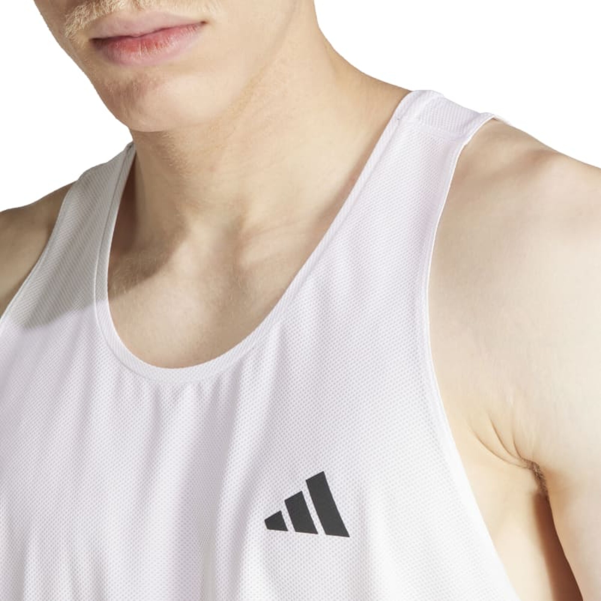 Musculosa Adidas Own The Run - Blanco — Fitpoint