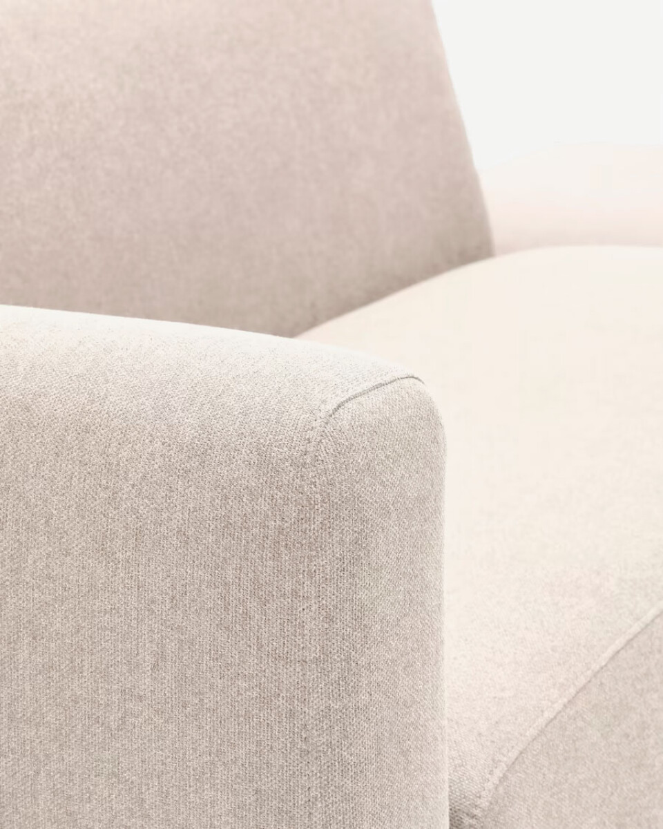 Sofá modular Neom - 2 plazas con terminal beige 244 cm — Kave Home