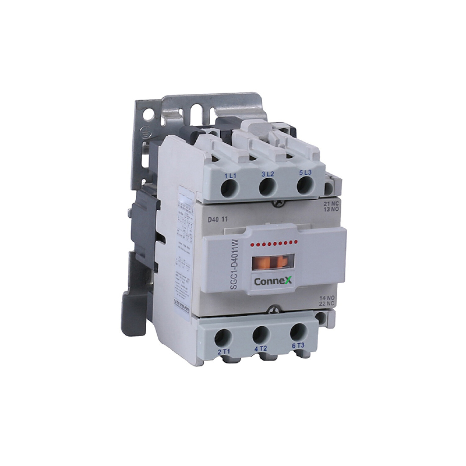 Contactor tripolar 9A 230V 50/60Hz 1NA + 1NC - CN5020 — Fivisa