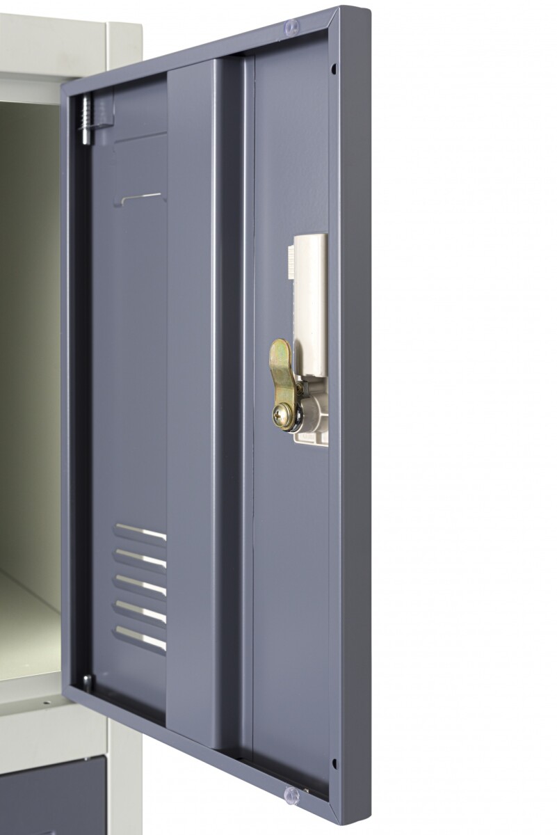 Guardabultos Locker Metálicos De 12 Puertas Guardarropas Gra — Mundo M