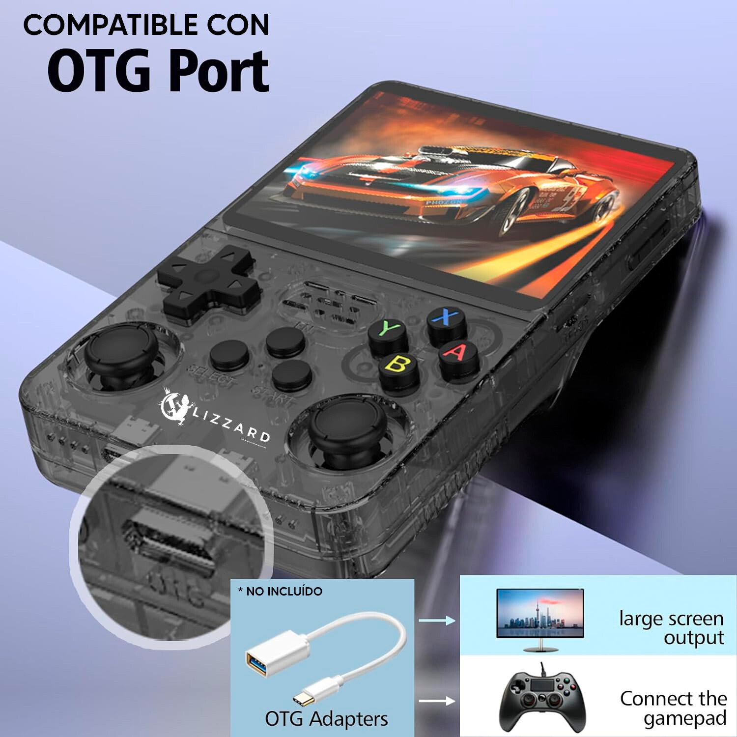 CONSOLA RETRO PORTATIL XZZ VG 01 — Dimm