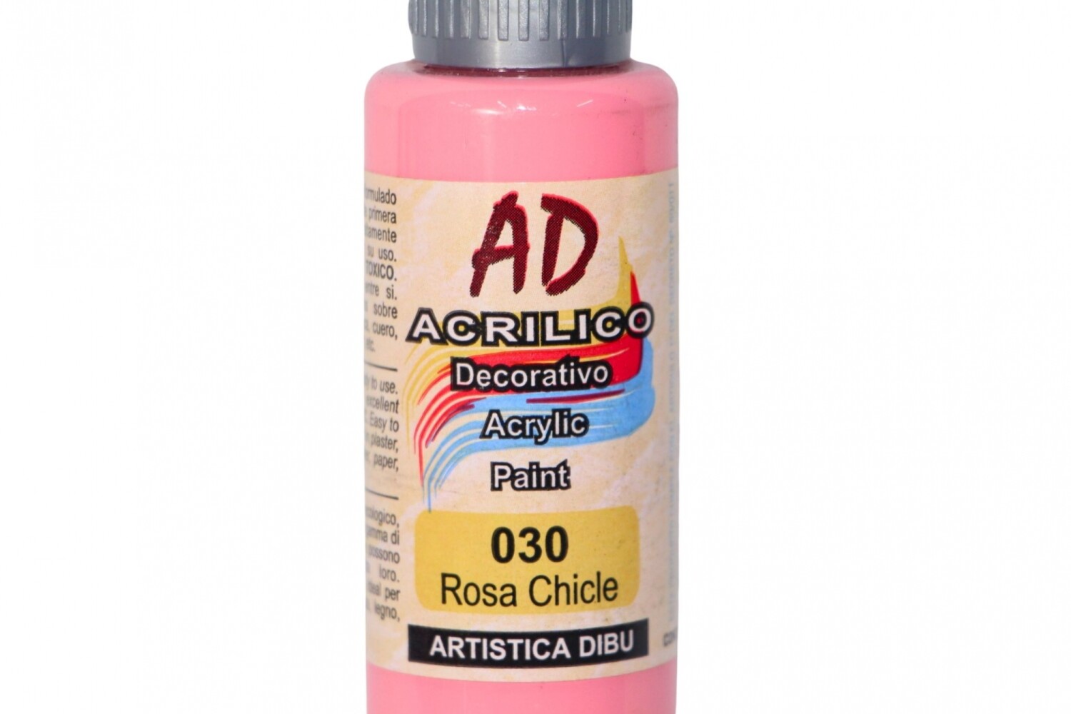 PINTURA ACRILICA ARTISTICA DIBU 60 ML. DIFERENTES COLORES - COLOR ROSA ...