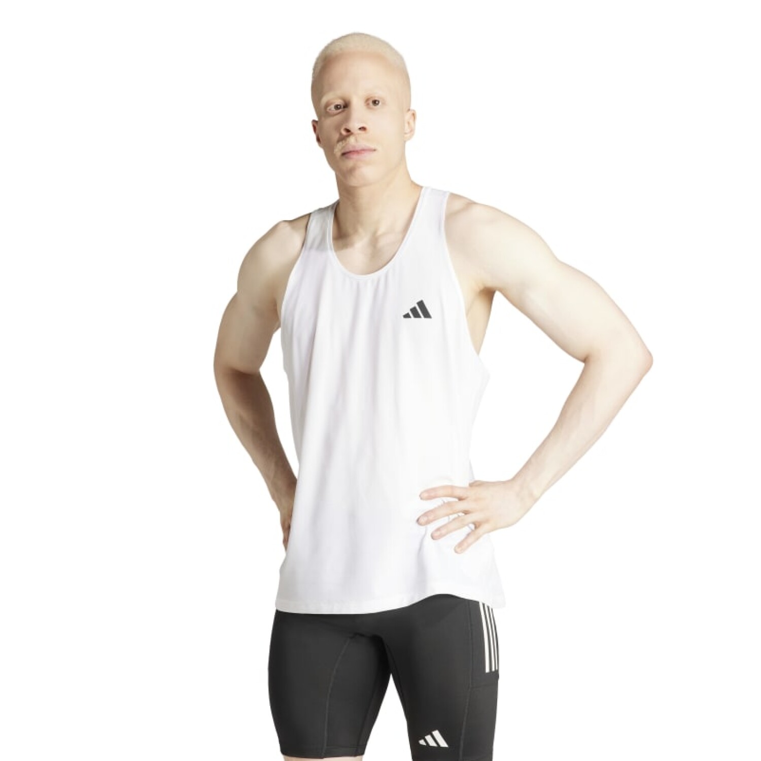 Musculosa Adidas Own The Run - Blanco — Fitpoint
