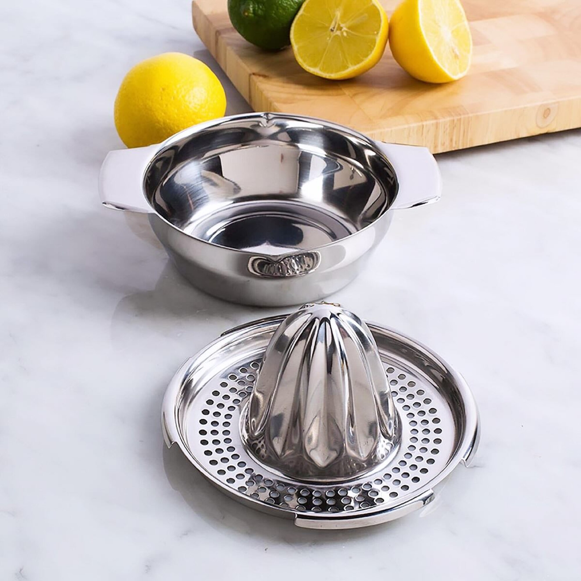 Exprimidor Manual Acero Inoxidable 200ml — El Capitán