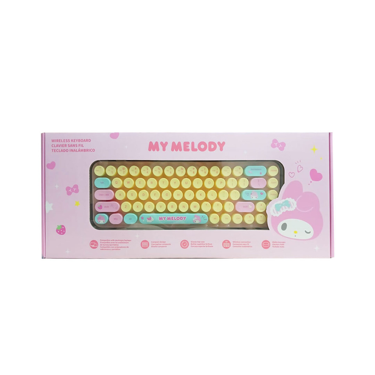 Teclado inalámbrico Sanrio - Melody — Miniso Uruguay