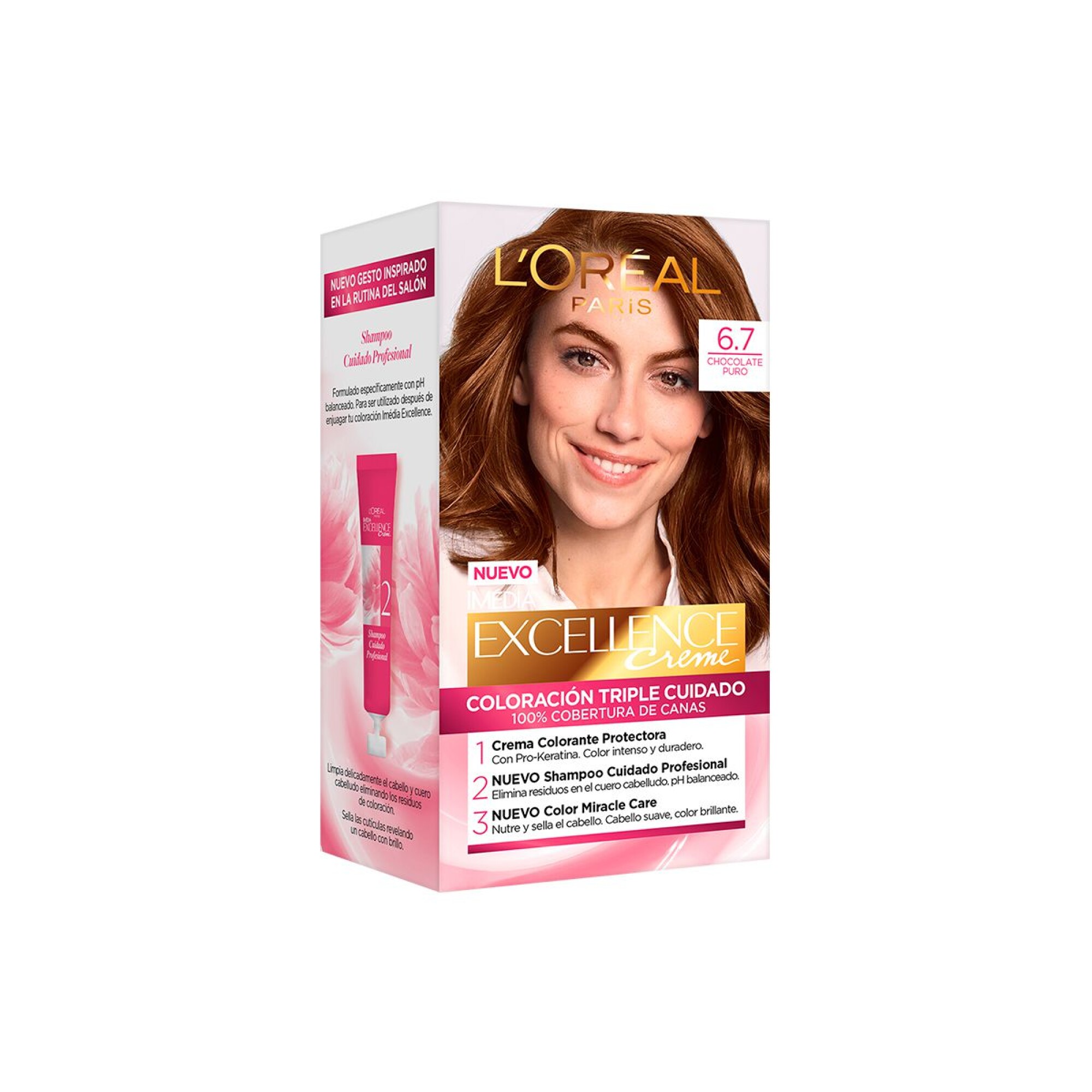 EXCELLENCE CHOCOLATE PURO Nº6.7 FRASCO — Farmacenter