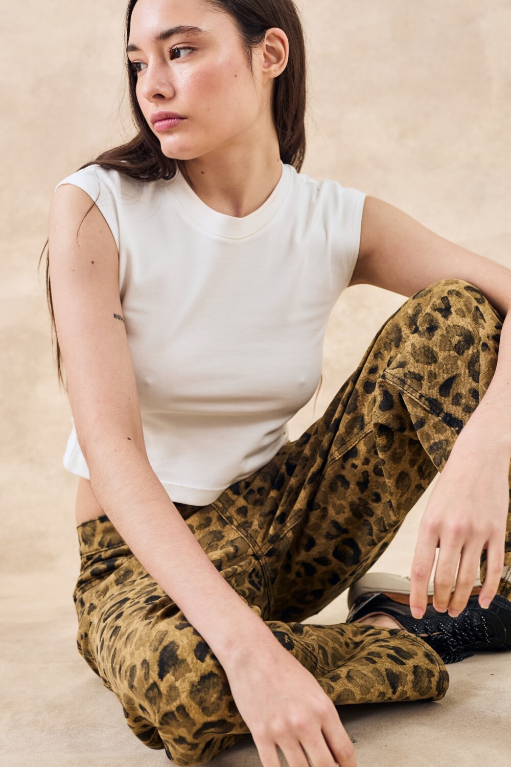 Jean Recto Animal Print - Multi — Lemon