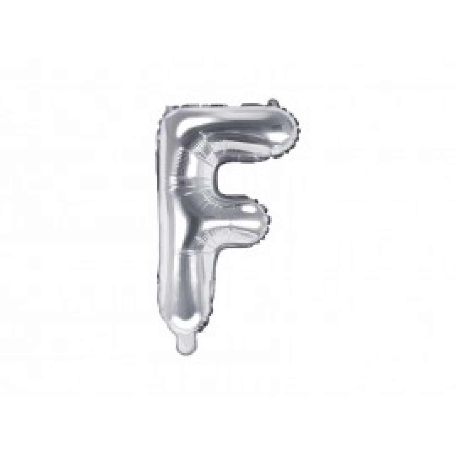 Letra Inflable Plateada - F — Casa Fessta